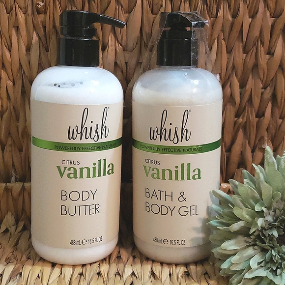 whish | Skincare | Whish Citrus Vanilla Bath Body Gel Body Butter New ...